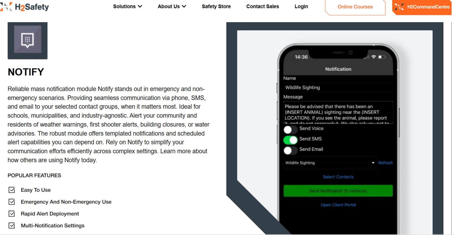 Southwest Regional EMO – Emergency Notification System Rollout – Rural ...